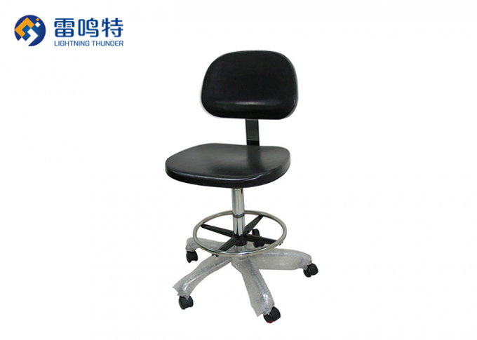 Silent Pulley Swivel School Science Lab Stools With Backrest