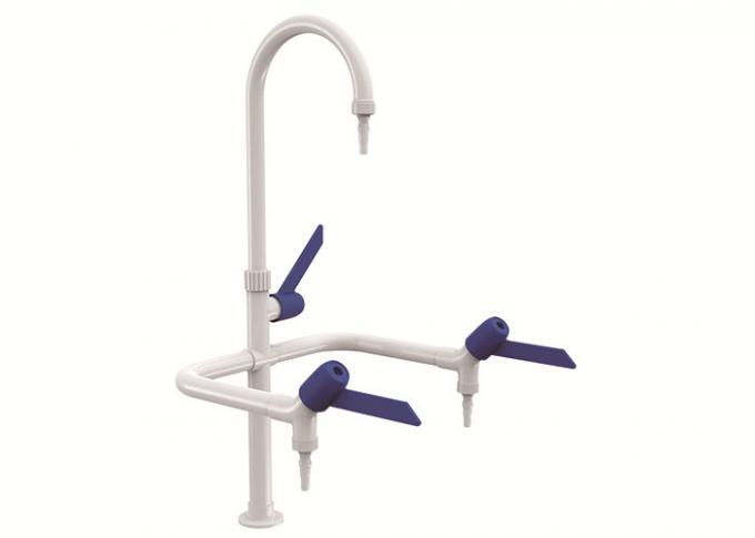 Three Port ODM Laboratory Accessories Watersaver Lab Faucet